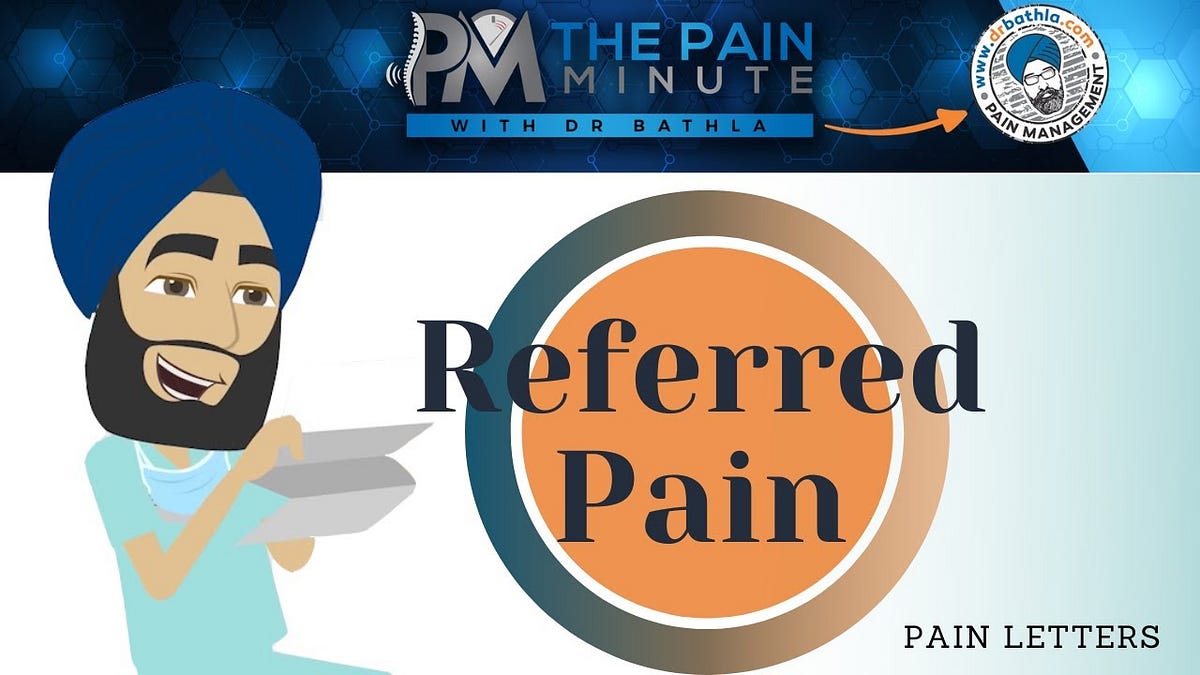 Referred Pain — Pain Letters — Chicago Sports & Spine — The Pain Minute ...