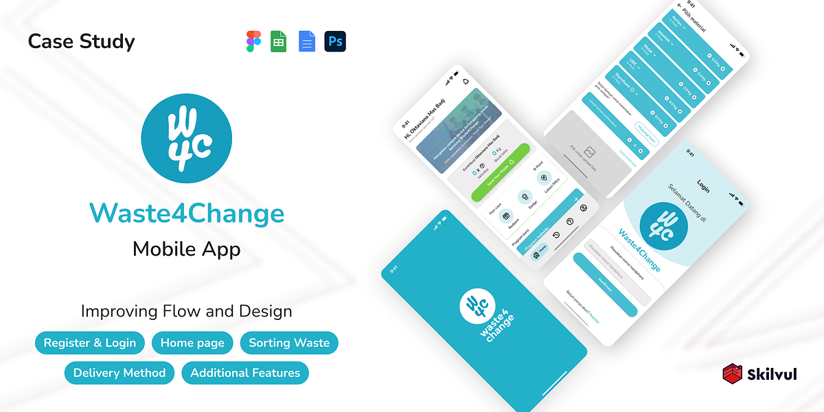 Waste4Change App : Improving flow and display | by Oktaviano mas badj ...