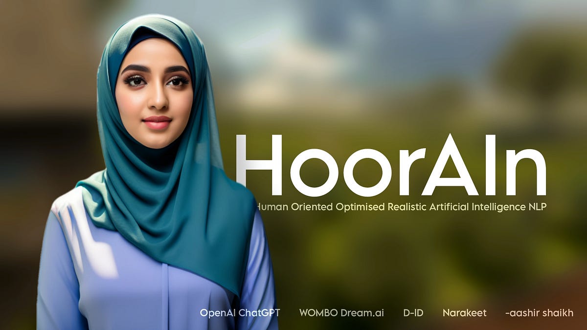 HoorAIn - an AI Generated Girl | by Aashir Shaikh | Medium
