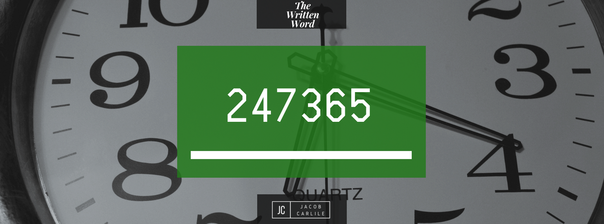 247365. Time…it is a finite resource, some… | by Jacob Carlile | Medium