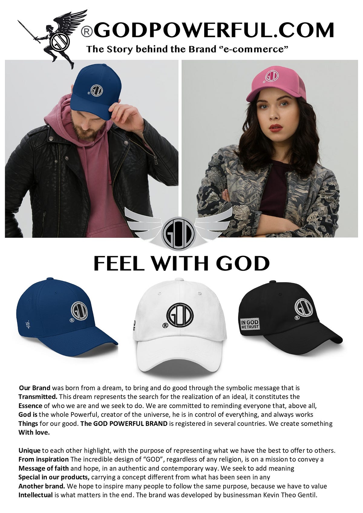 Buy God Hats - Godpowerful - Medium