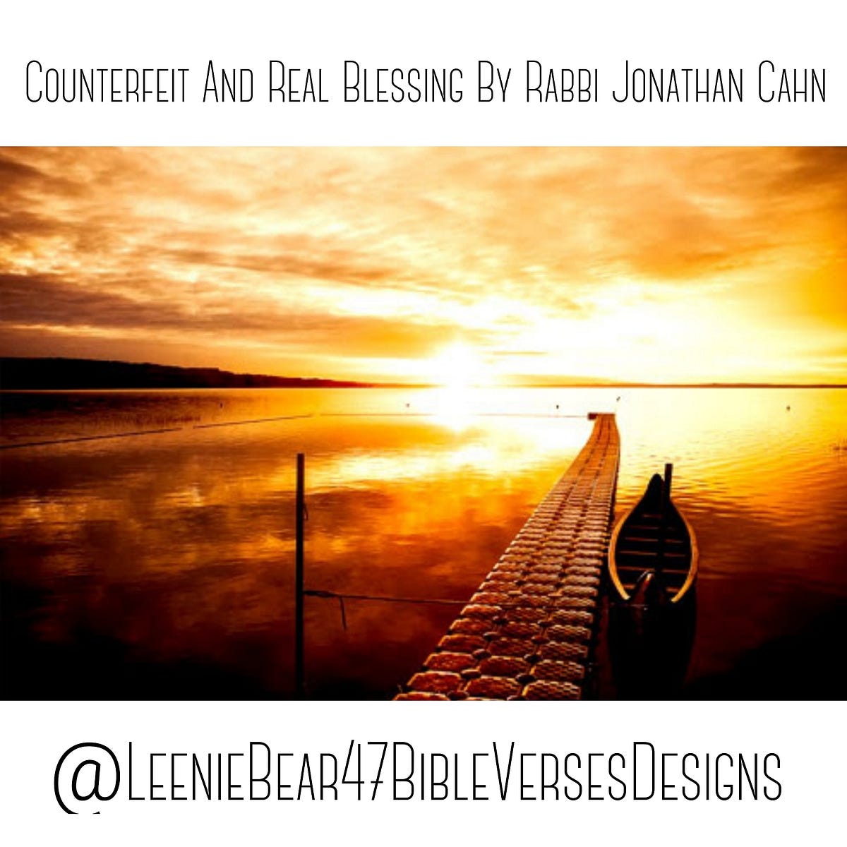 Counterfeit And Real Blessing By Rabbi Jonathan Cahn | by 𝓐𝓲𝓵𝓮𝓮𝓷 ...