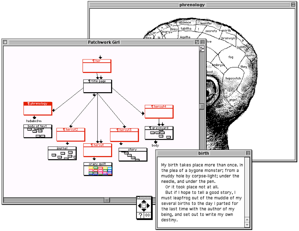 Patchwork Girl (1995). The groundbreaking hypertext that… | by Aaron A ...