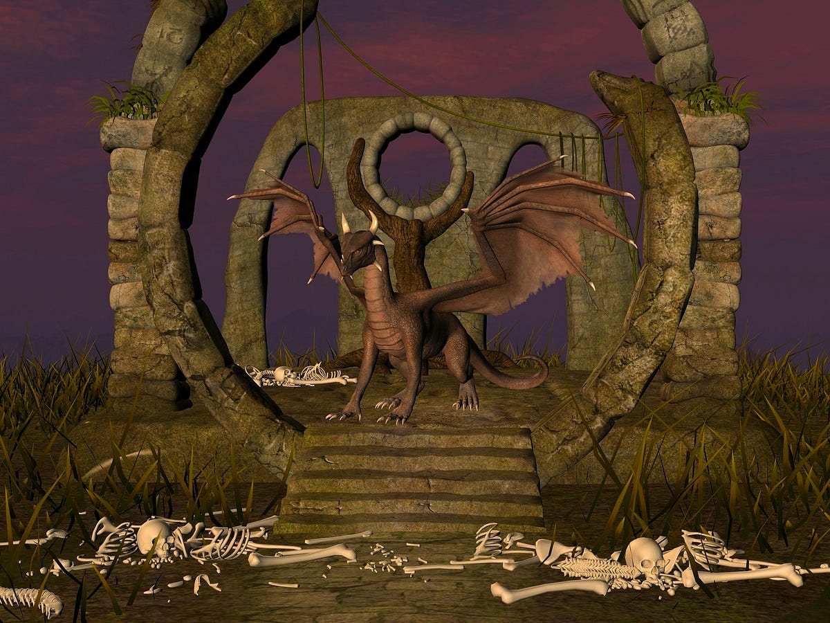 Here Be Dragons. “I would never slay the dragon, | by Terrye Turpin ...