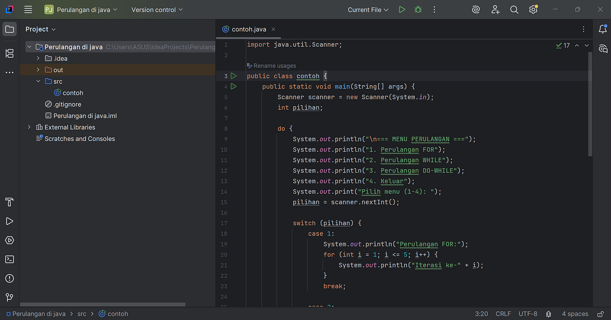 Belajar Struktur Perulangan di Java: for, while, dan do-while. 🔁 | by ...