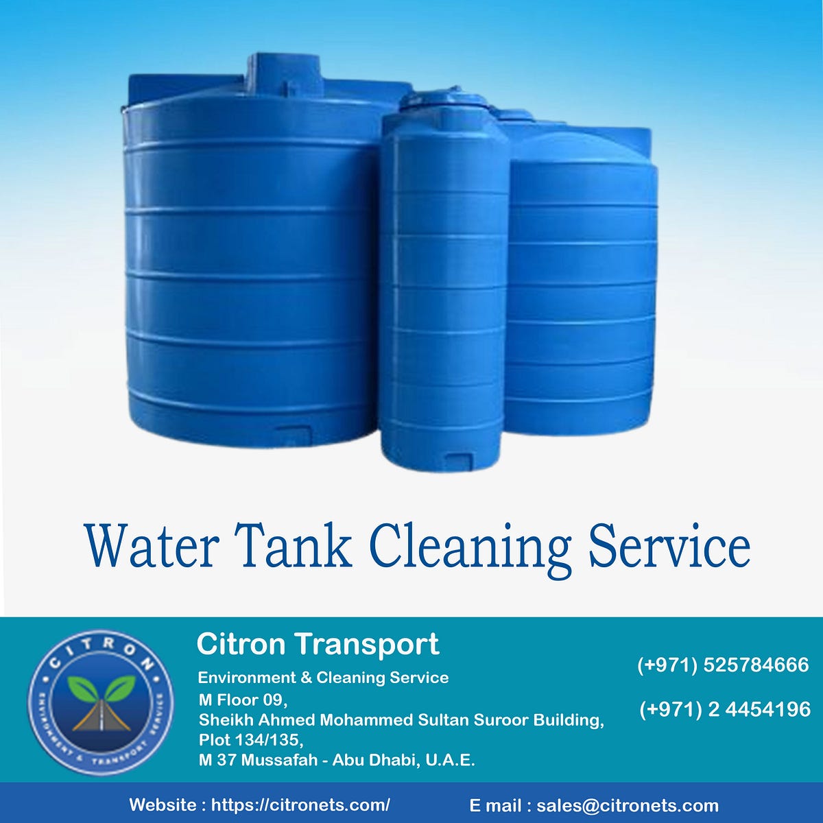 Water Tank Cleaning Services. Cleaning and maintaining your water… | by ...