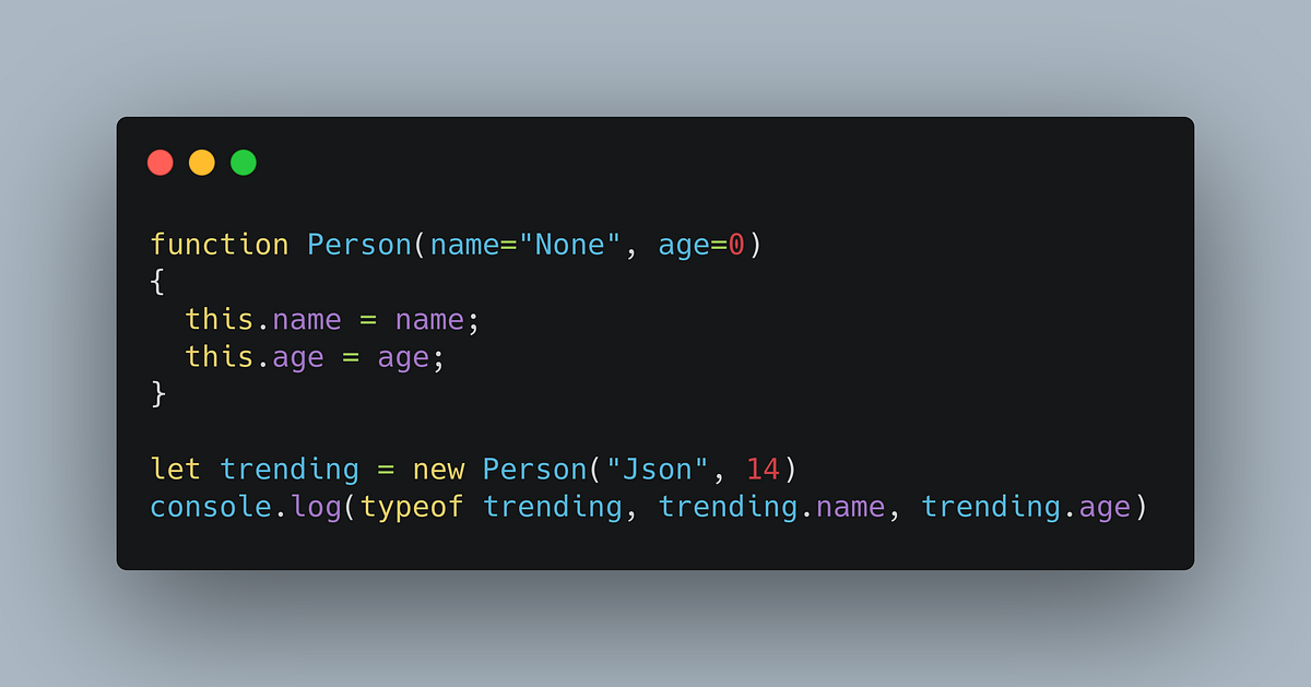 How Do Constructor Functions Work In Javascript By Hileamlak Yitayew 