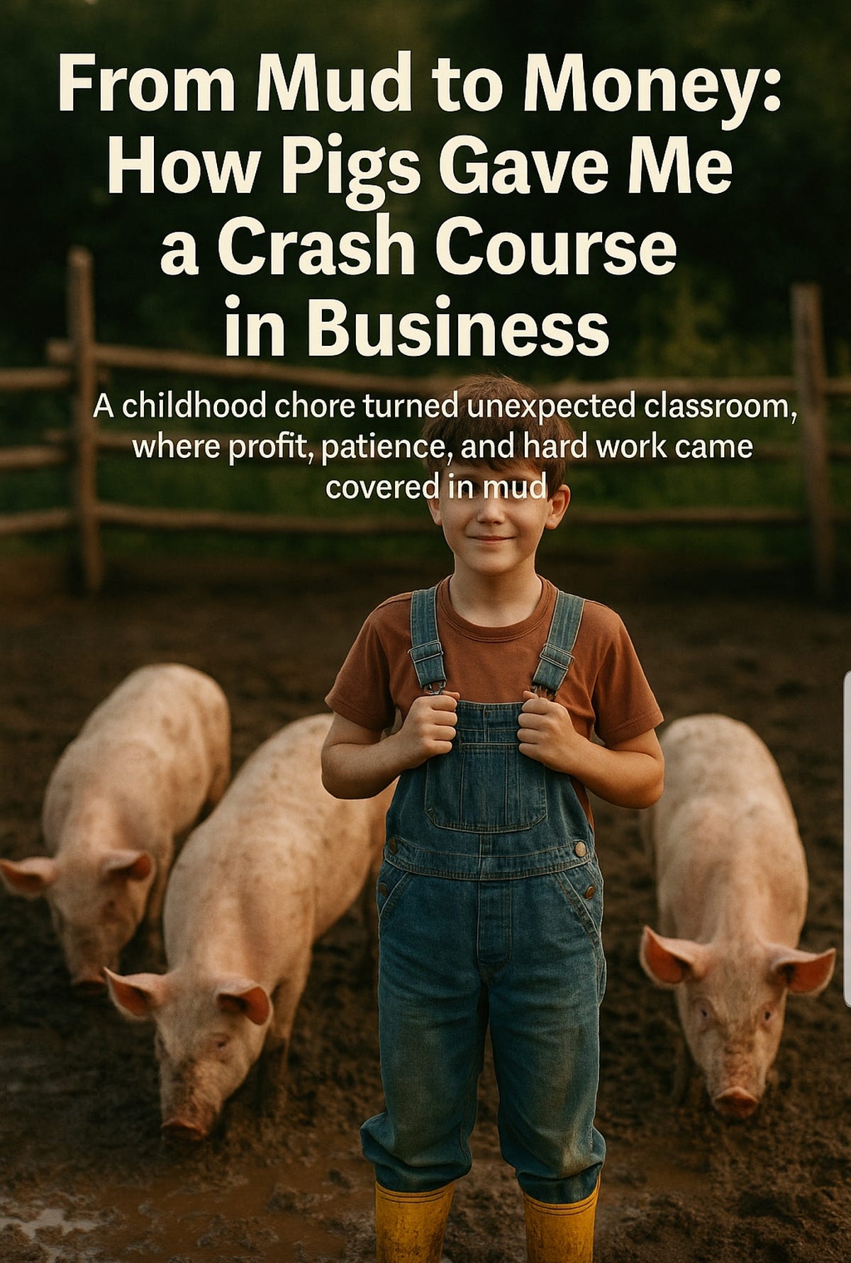 From Mud to Money: How Pigs Gave Me a Crash Course in Business | by ...
