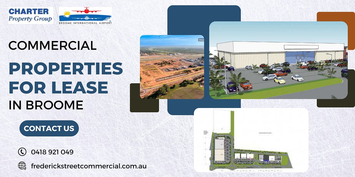 Find the Perfect Commercial Properties for Lease in Broome, Australia ...