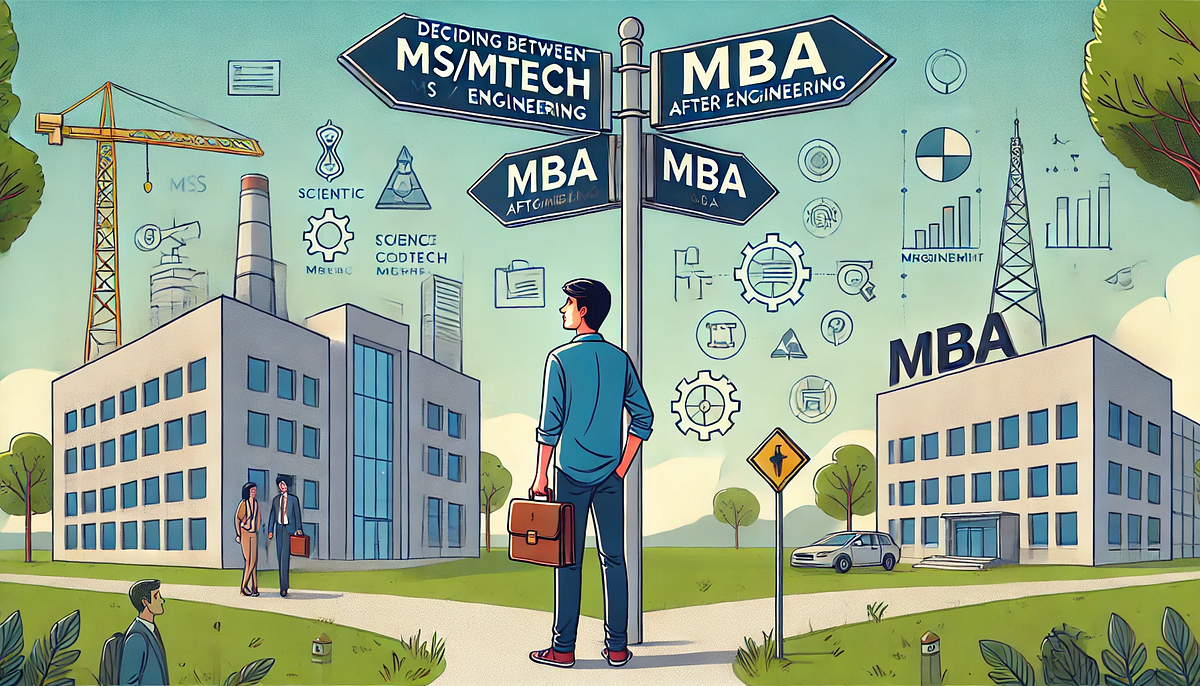 Deciding Between MS/MTech and MBA After Engineering | by Eduminds ...