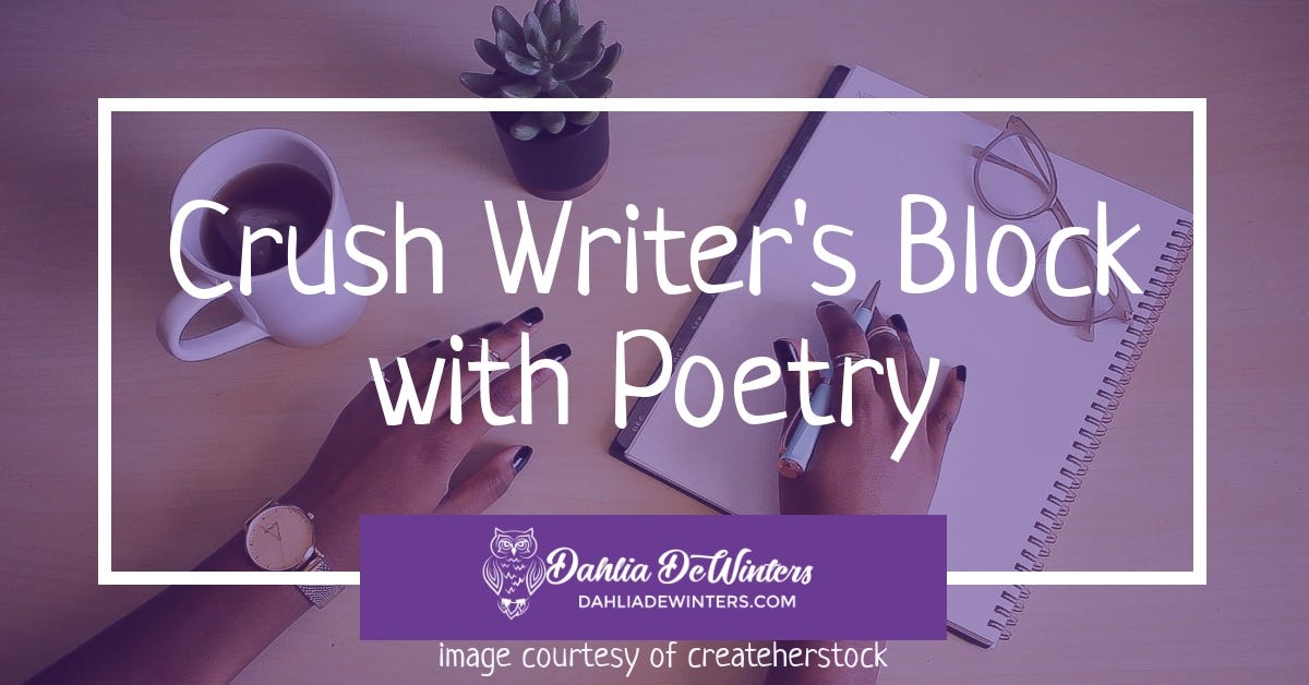 Crush Writer’s Block with Poetry. Sparking Creativity has never been so ...