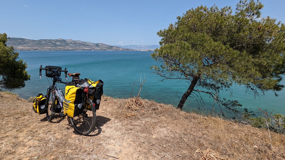 Day 1 — Athens to Ancient Corinth | by The Bike Path | Medium