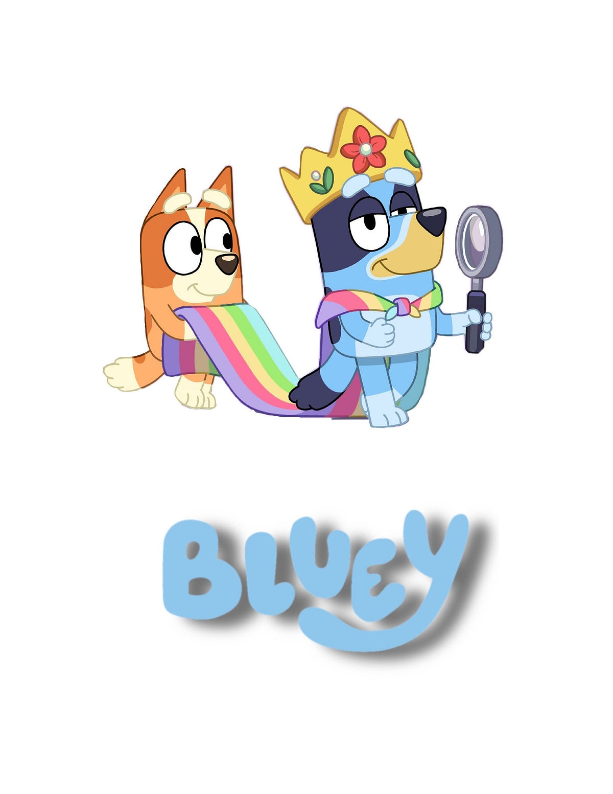 Rain Queen Bluey — Download PNG & PDF 96dpi | by Mark Cortez | Jul ...