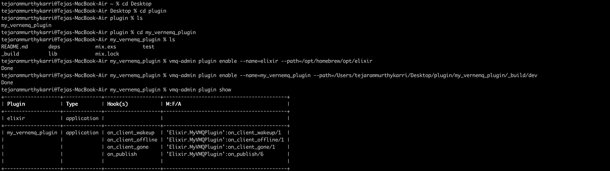 VerneMQ Deploy Plugin with Elixir in Mac M2 Machine | by Teja Ram Murthy | Medium