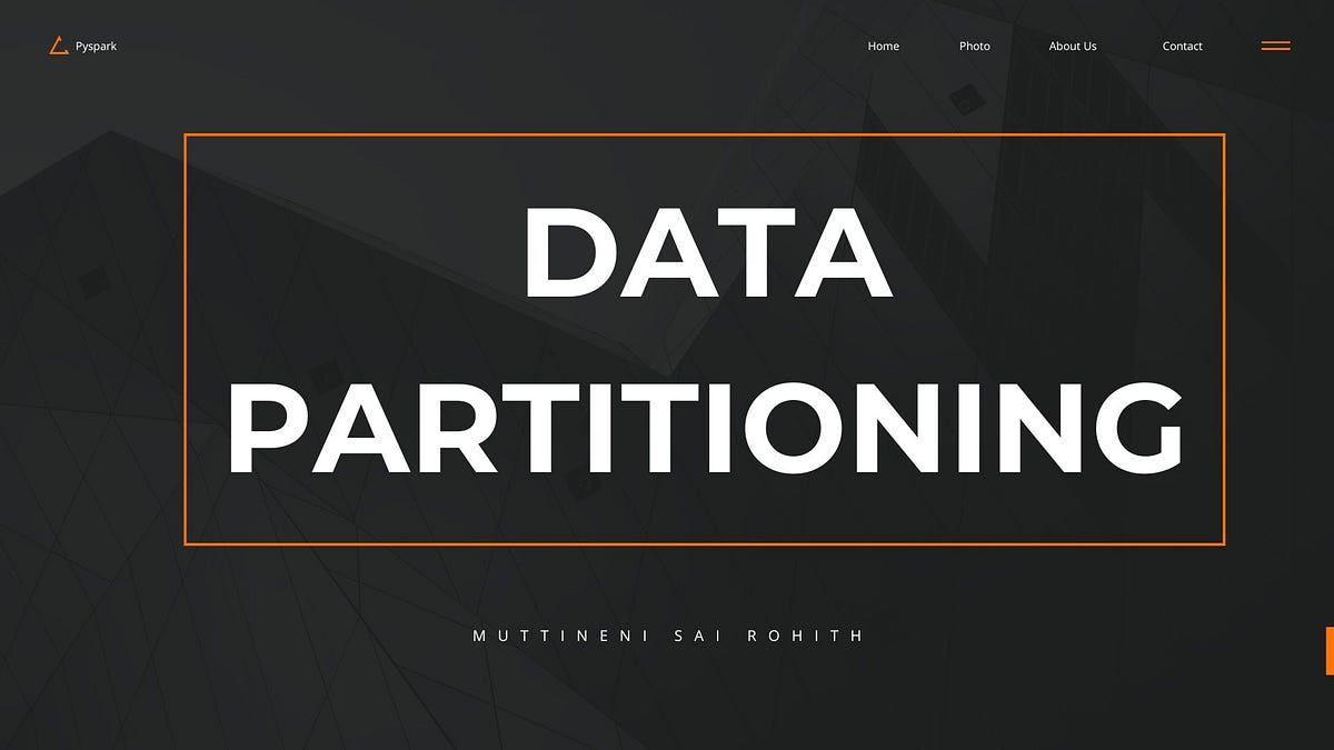 Understanding Data Partitioning in Pyspark | by Muttineni Sai Rohith | Dev Genius