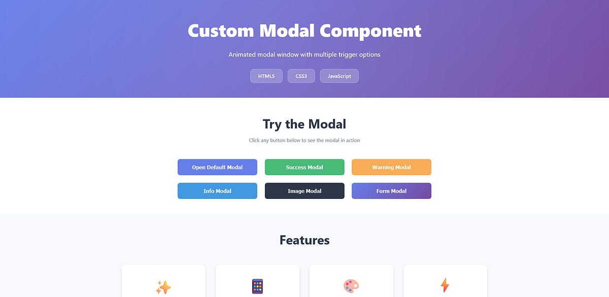 Building a Production-Ready Modal Component with Vanilla JavaScript ...