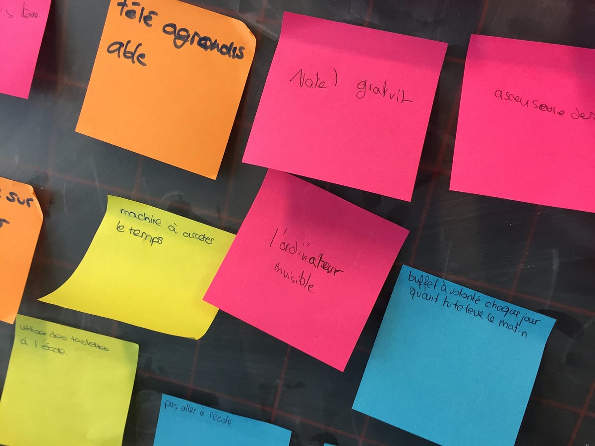 Quand les élèves font du brainstorming | by Serge Piguet | Medium