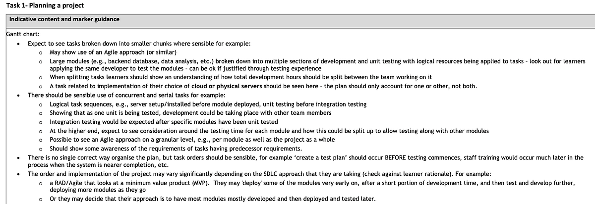 Employee set project: Task 1 planning a project | by Icodewithben | Medium