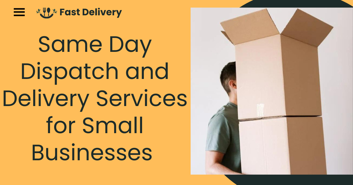 The Importance of Speed and Reliability in Same Day Courier Services ...