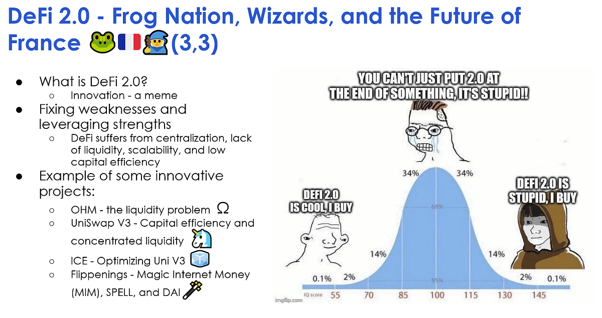 DeFi 2.0 — Frog Nation, Wizards, and the Future of France 🐸🇫🇷🧙(3,3 ...