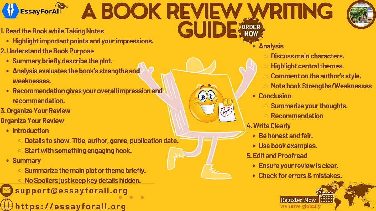 A Book Review Writing Guide: Essay For All | by Essay For All | Medium