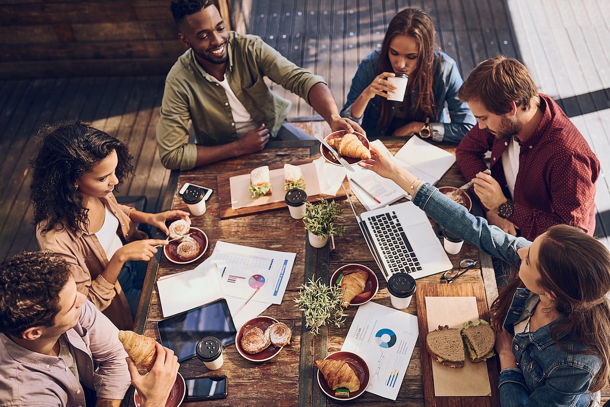 How to create a food delivery sharing feature for a work team and ...