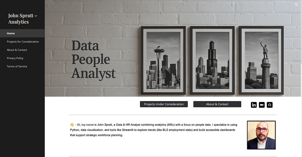 From Idea to Impact: How I Built a Portfolio on Google Sites in Under 8 ...