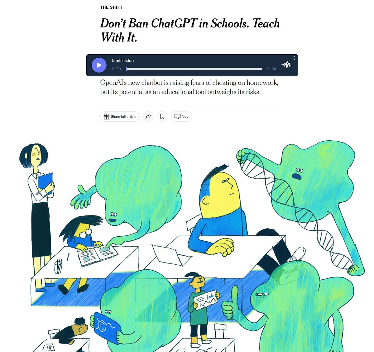 If you’re complaining about ChatGPT in education, don’t come crying to ...