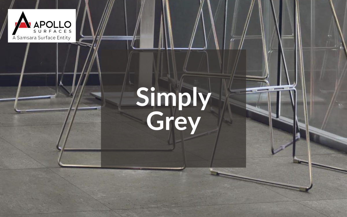 Simply Grey-Apollo Surfaces-Midwest USA. - Apollo Surfaces - Medium