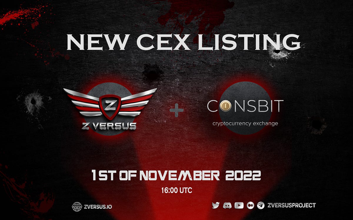 $ZVERSUS’s First Cex Listing: Coinsbit.io | by Z Versus Project | Medium