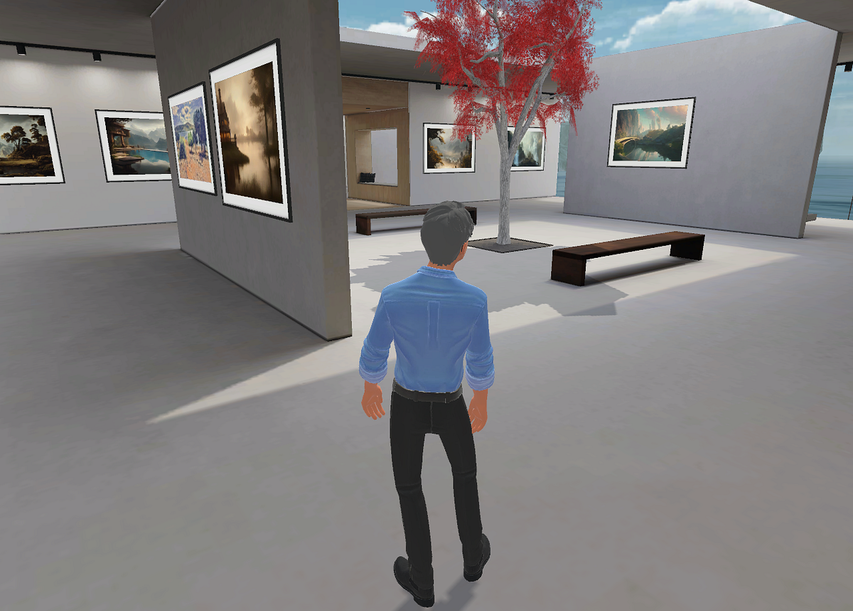 Exhibiting Your Digital Art Through a Virtual Gallery: My Experience on Spatial.io | by Baris ...
