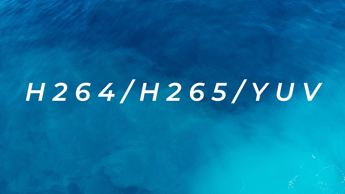 Simple command to create a raw video of H264, H265, and YUV using FFmpeg | by Abdullah Farwees ...