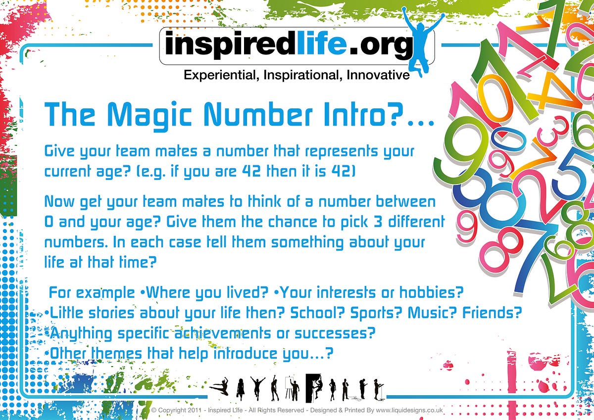 Your Magic Number Intro. Introduce yourself using your magic… | by ...