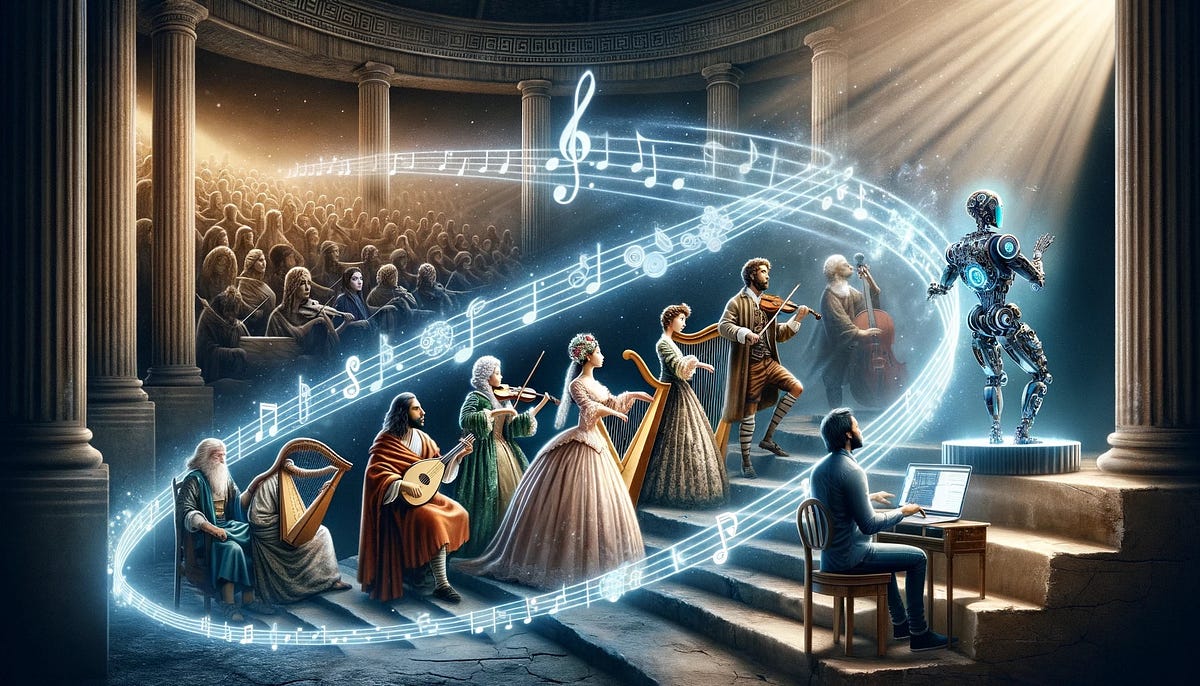 The Voyage of AI and Music Through Time | by Wavv (“MusicGPT”) | Nov ...
