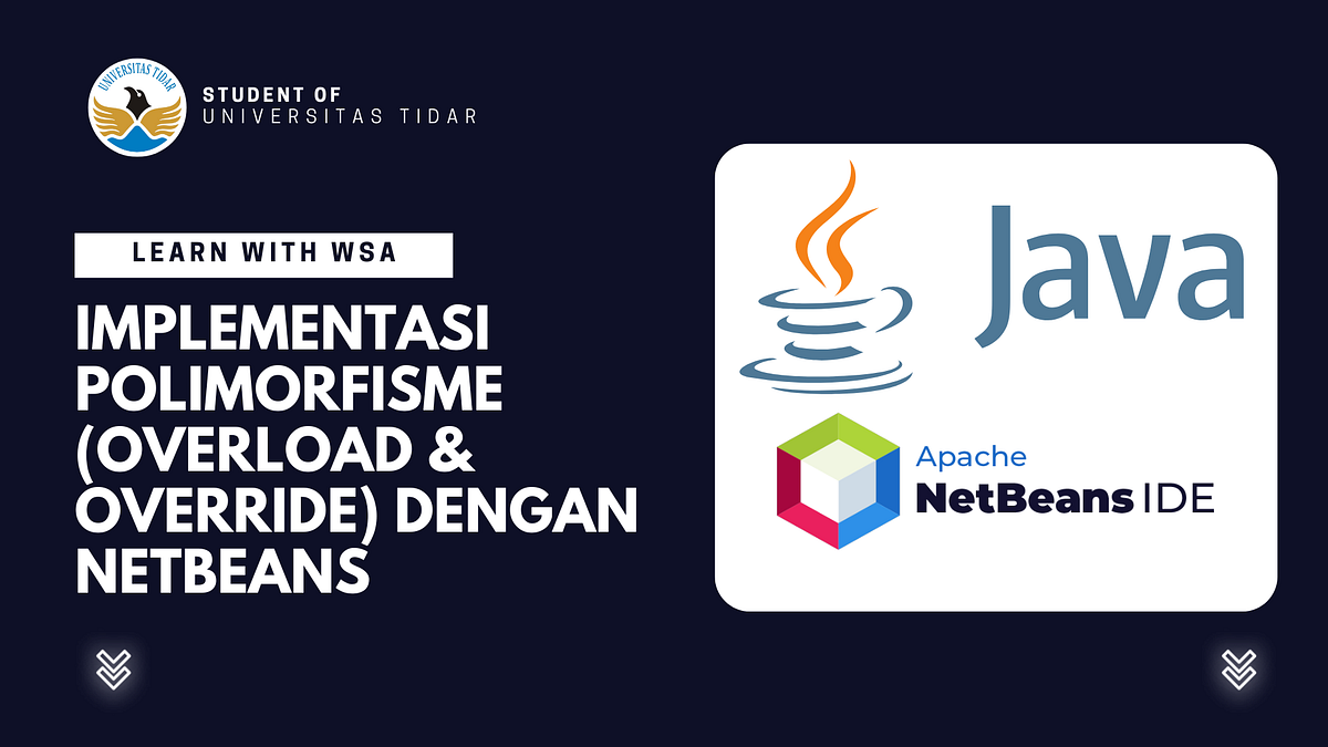 Implementasi Polimorfisme (Overload & Override) dengan Netbeans (Laporan Praktikum PBO6) | by ...