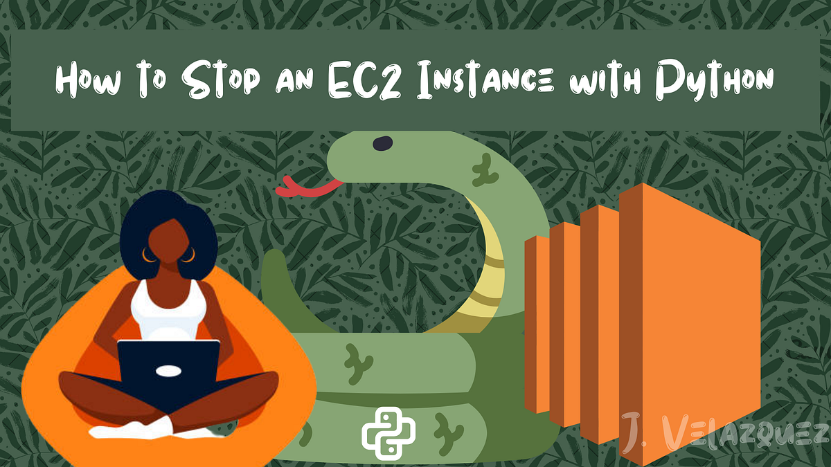 How to Stop an EC2 Instance with Python in Cloud9 | by Jakia Velazquez | Python in Plain English