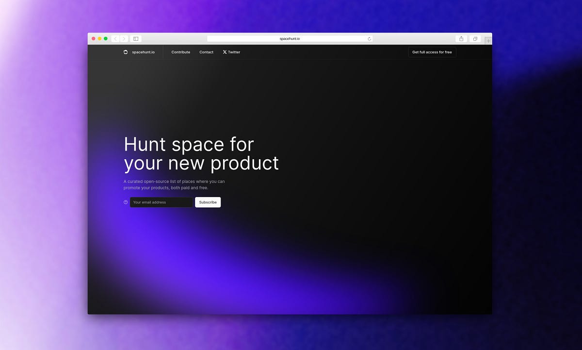 I created my first startup to promote YOUR startup | by Grzegorz ...