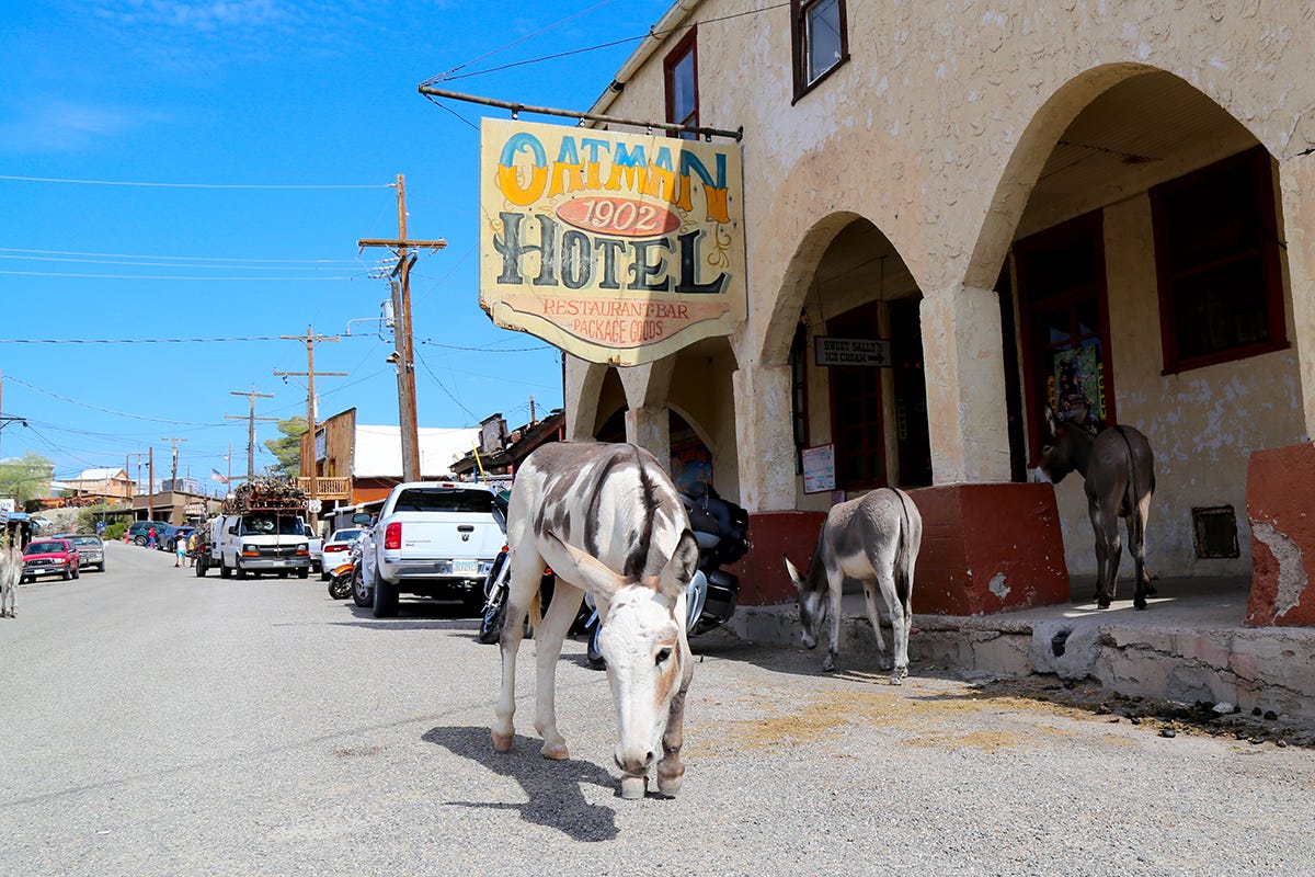 Donkeys, Ghosts, and Gold — Oatman, Arizona | by PIXEO | Travel ...