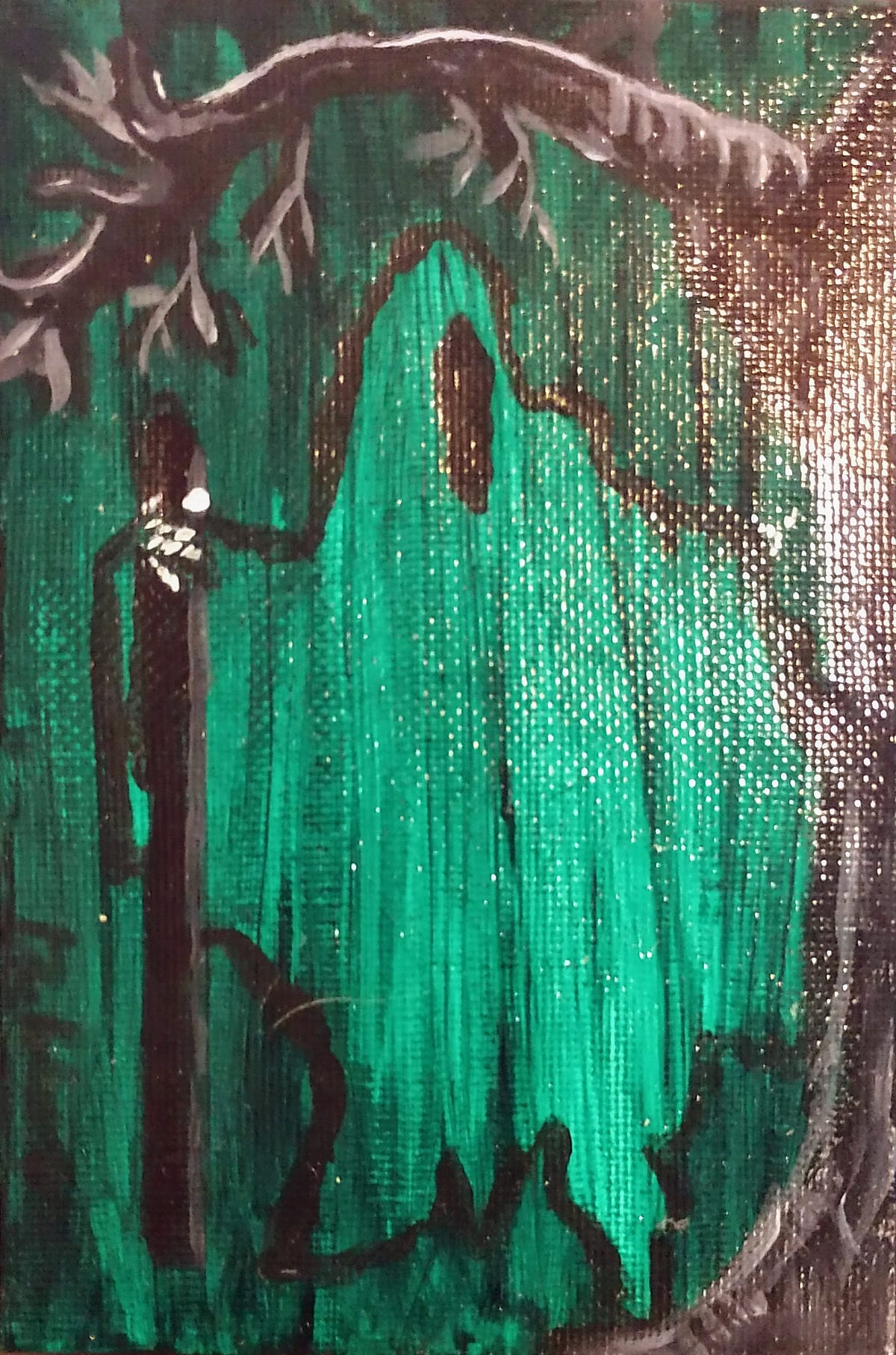 Spectre. Spectre was created in acrylics on a… | by Suzy Jacobson ...