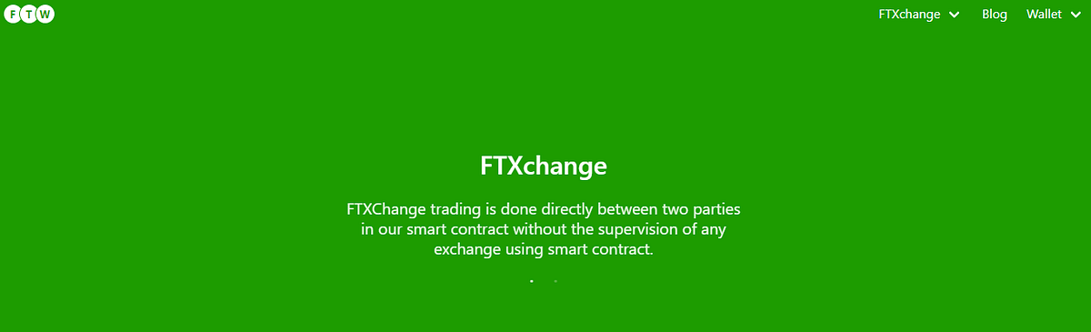 A guide to FTXchange. The FTXchange is a fully decentralised… | by ...