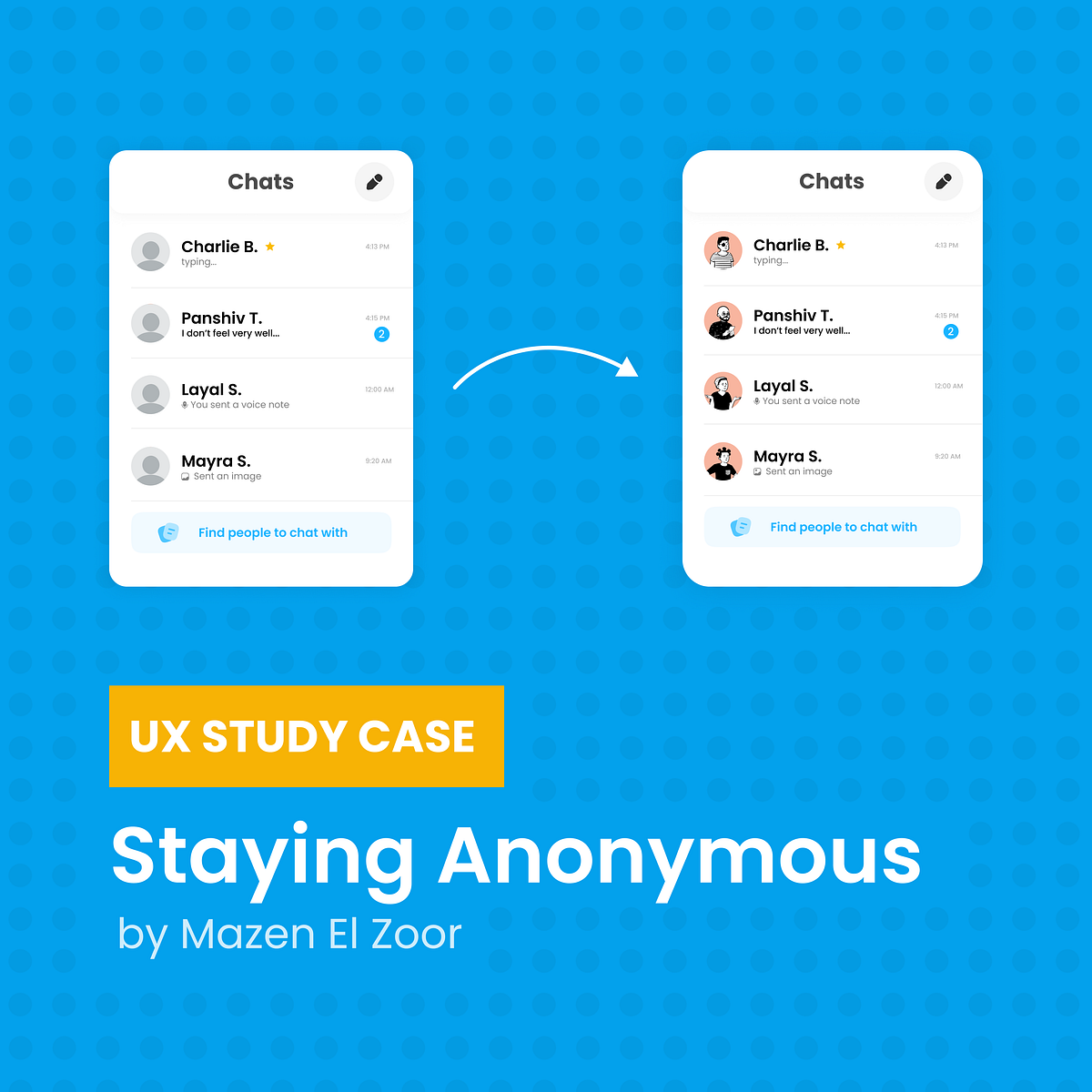 Staying Anonymous. A UX Case Study | by Mazen El Zoor | Medium