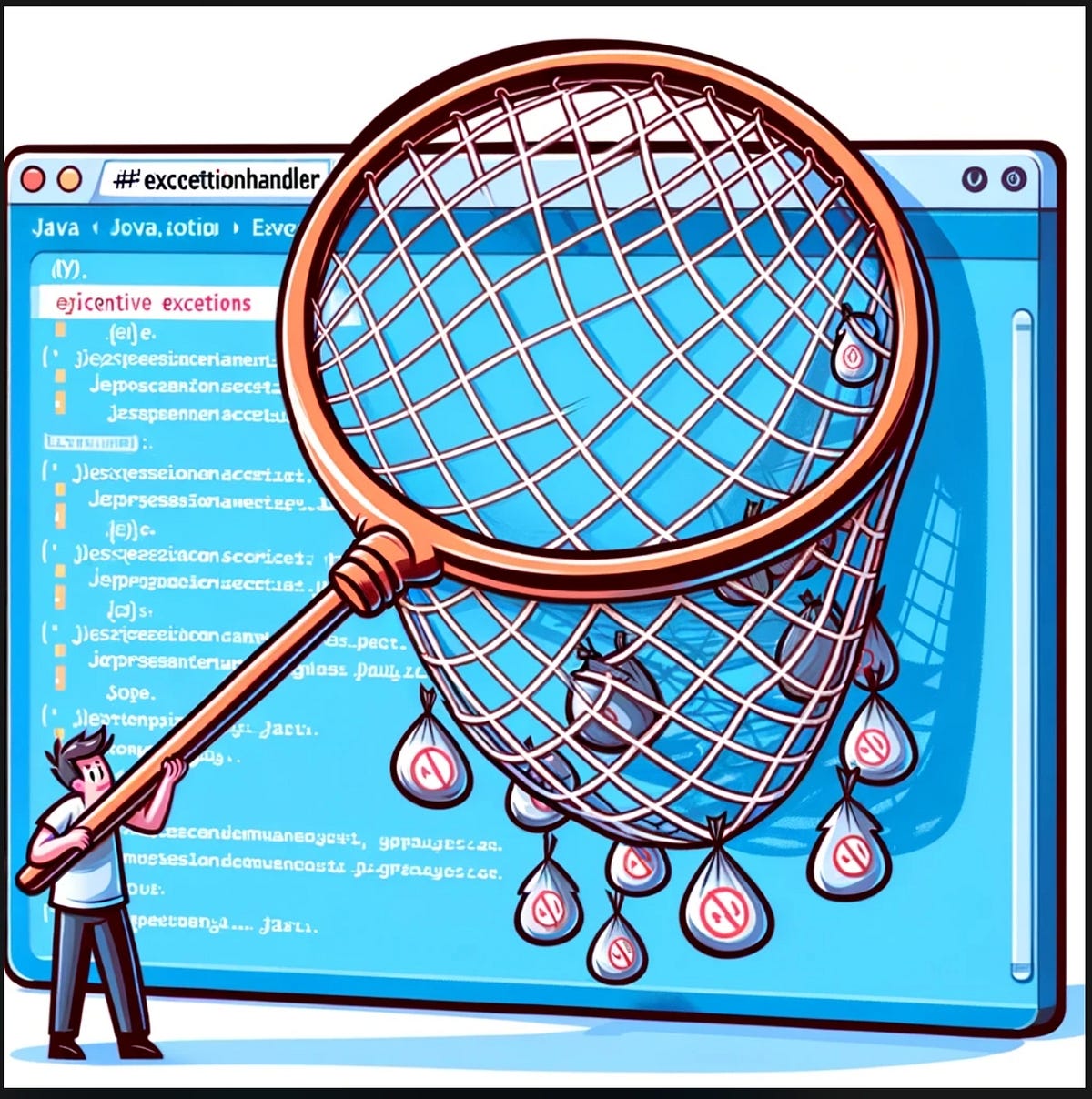 Caught in the Code: Java’s Graceful Exception Handling Symphony | by ... Caught in the Code: Java’s Graceful Exception Handling Symphony | by ...
