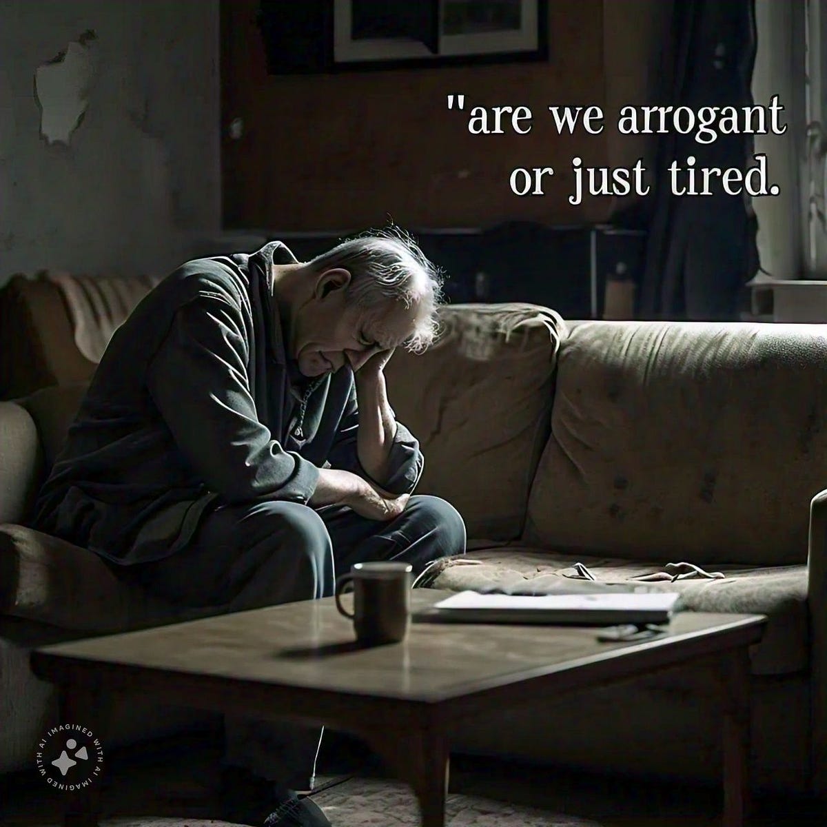 Are we arrogant or just tired?. People will judge how you behave and ...