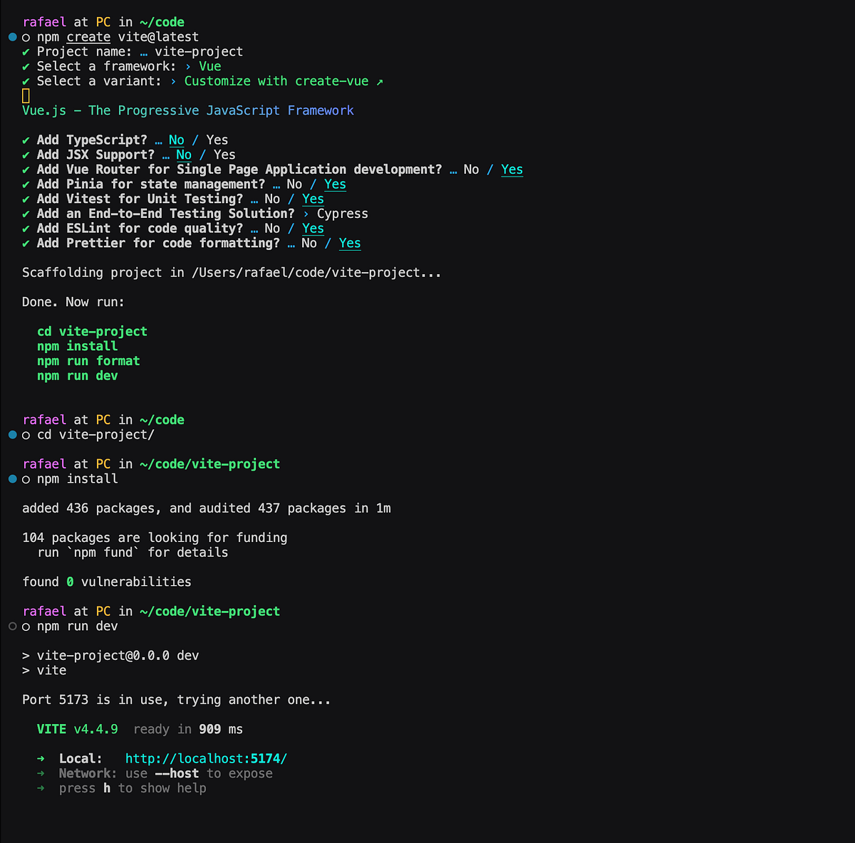 Iniciando um Projeto Vue 3 com Vite e Javascript | by Rafael | Medium Iniciando um Projeto Vue 3 com Vite e Javascript | by Rafael | Medium
