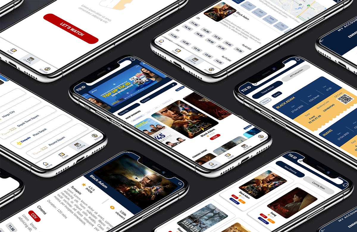 TIX ID Redesign — UI/UX Case Study | by Isnaini Nur Jannah | Medium