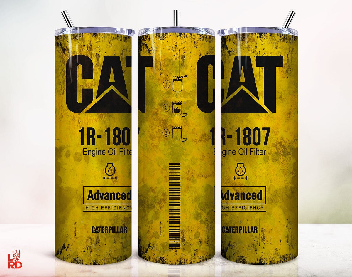 Oil Filter Dirty 20 oz Tumbler wrap, Mechanic Straight Design ...