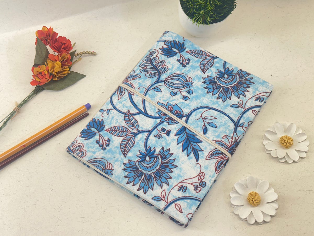 Handmade Paper Cotton Journal for Men’s, Handmade Paper Notebooks, Eco ...