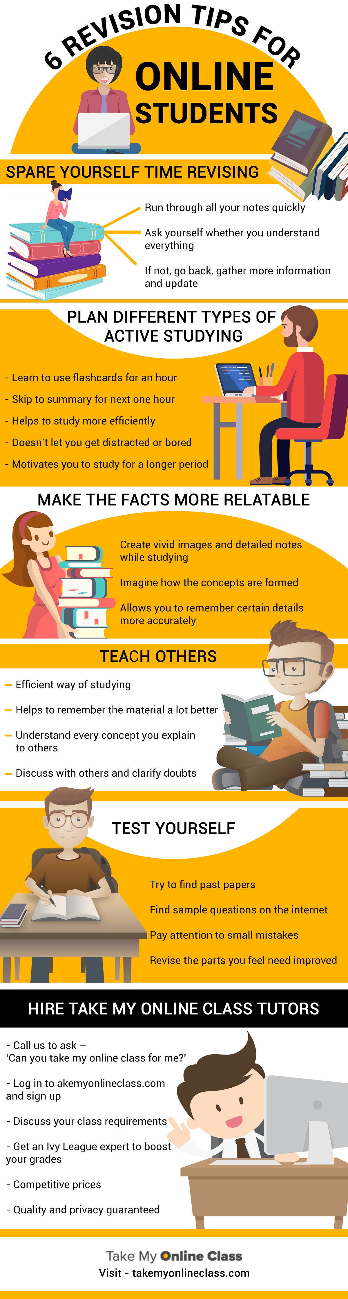 Infographic: Tips For A Successful Revision In An Online Learning ...