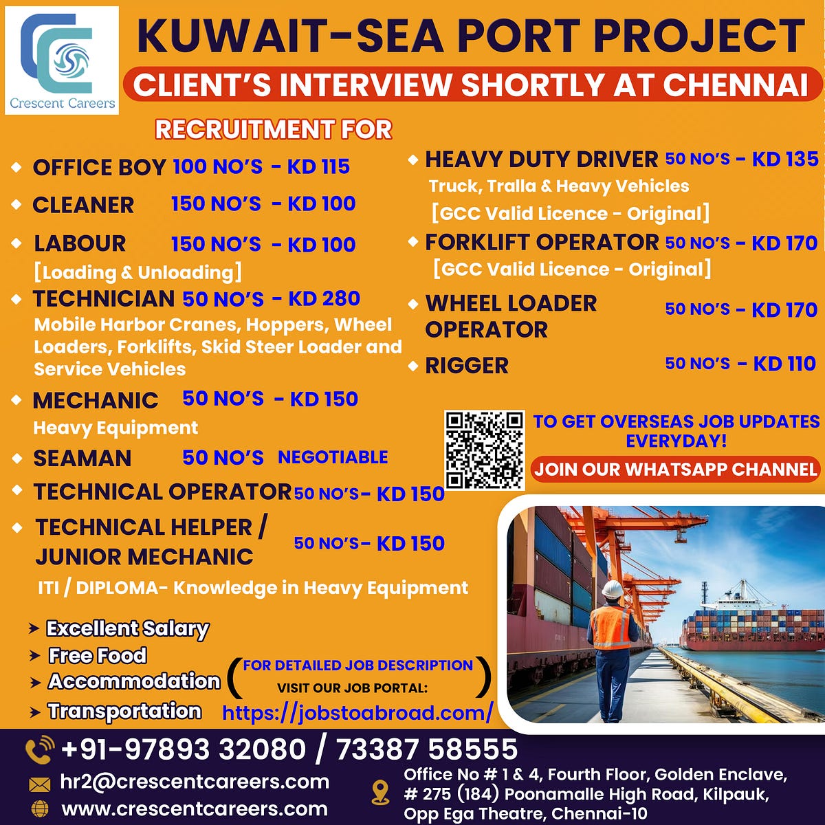 KUWAIT — SEA PORT PROJECT - Abroad Job Updates Everyday! - Medium