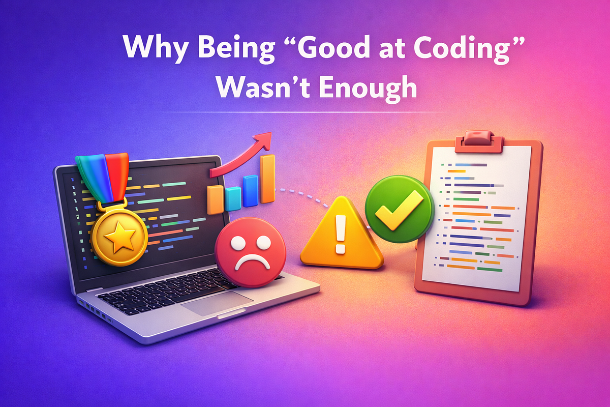 Why Being “Good at Coding” Wasn’t Enough | by TechByRahmat | Jan, 2026 ...